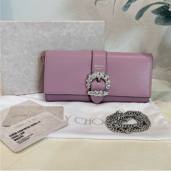 Jimmy Choo | Bags | Jimmy Choo Cheri Wallet On Chain | Poshmark